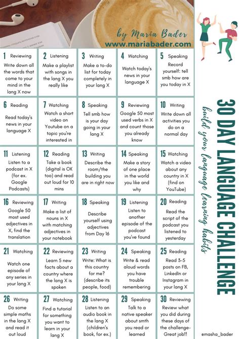 30 day language challenge vol 2 Задачи Язык