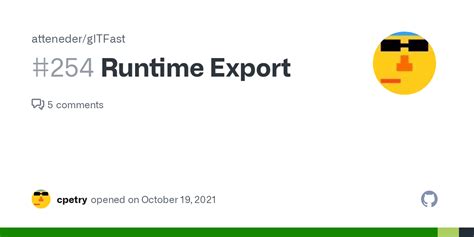 Runtime Export · Issue 254 · Attenedergltfast · Github