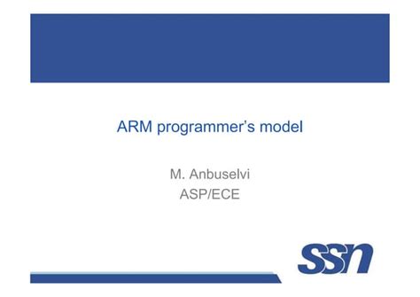 Arm Programmers Model Pdf