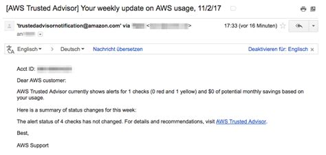 Integration Aws Trusted Advisor Weekly Update Marbot