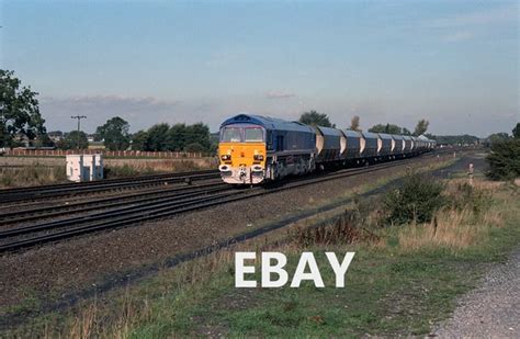 Original 35mm Colour Railway Neg Of Class 59 592062 At Milford