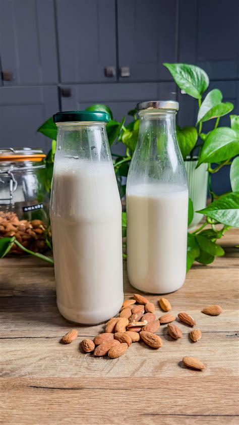 Lait Damande Maison Healthy Facile Et Rapide