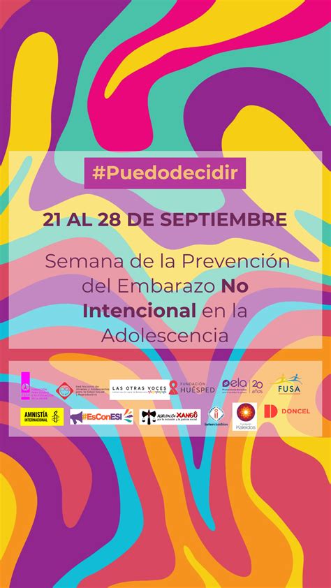En El Marco De La Semana De La Prevención Del Embarazo No Intencional