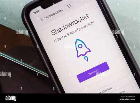 Shadowrocket App Seen In Its Website On An IPhone Shadowrocket Is An OSS Proxy Application That