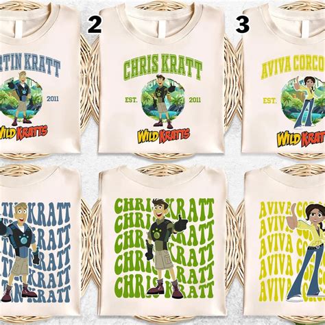 Wild Kratts Costume Aviva Etsy