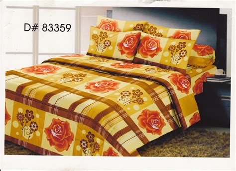 Mia Collections Cadar Corak Abstrak And Bunga