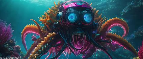 Alien Sea Monster By Skywardpanda On Deviantart