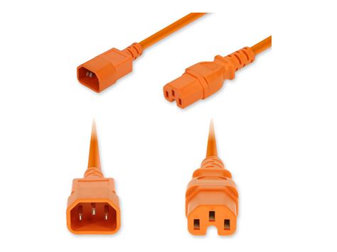 Addon Power Cable Iec 60320 C14 To Iec 60320 C15 Overview Specs Details Shi