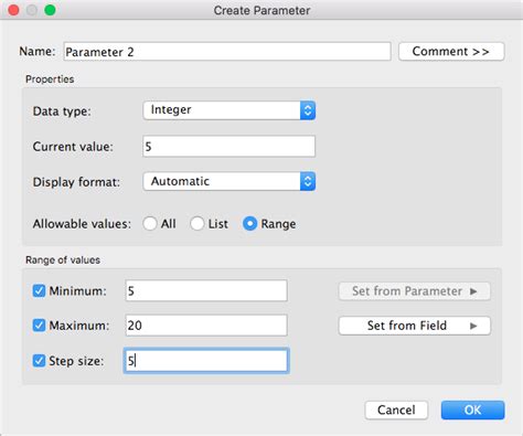 Using Parameters In Tableau Free Tutorial