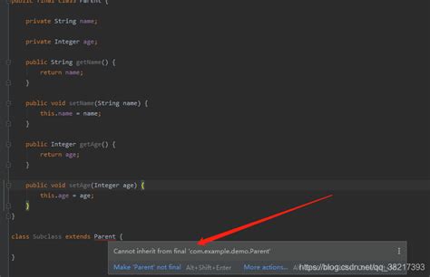 Java中final关键字的使用为什么final修饰的方法要有构造方法才可以 Csdn博客