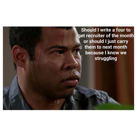 Jordan Peele Sweating Meme Generator Piñata Farms The Best Meme