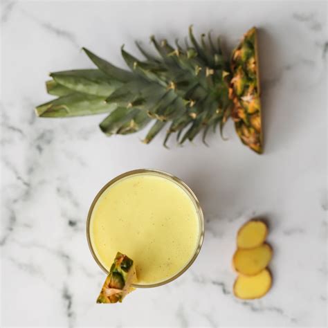 Pineapple Ginger Lassi The Smoothie Bird