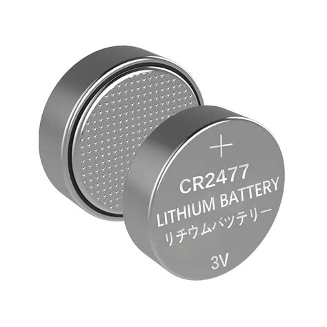 Coin Cell Battery Cr2477 3v Lithium Makers Electronics
