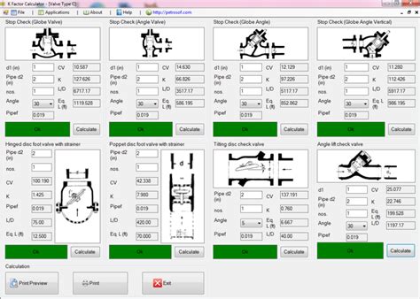 K Factor Calculations Petrosof August