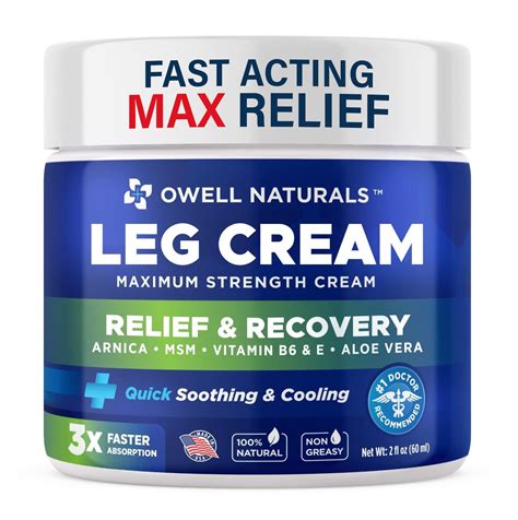 Restless Leg Cream