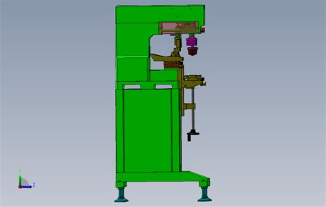 双色油印机sw16可编辑solidworks 2016模型图纸下载 懒石网