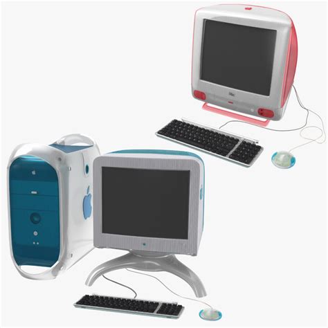 2 Apple Computer Configurations Model Turbosquid 1174751