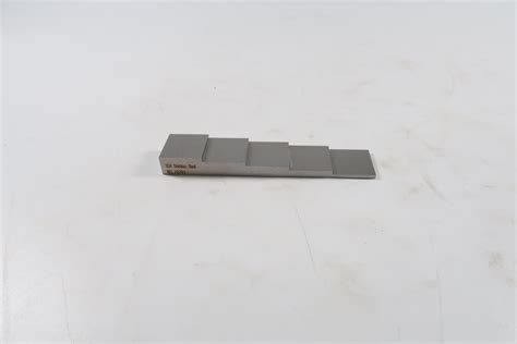 5 Step Ultrasonic Test Block 2 4 6 8 10 Mm 304 Stainless Steel