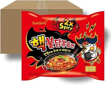 Buldak Sopa Instantánea Ramen Coreano Bokkeum Myeon Sabor Doble Picante
