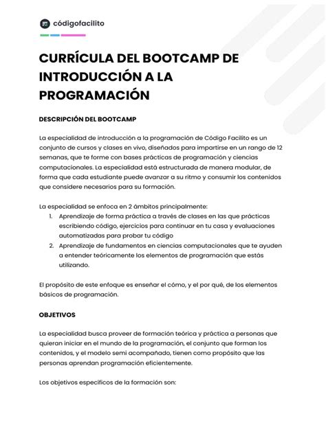 Bootcamp Introduccion A La Programacion Pdf Programación De Computadoras Lenguaje De