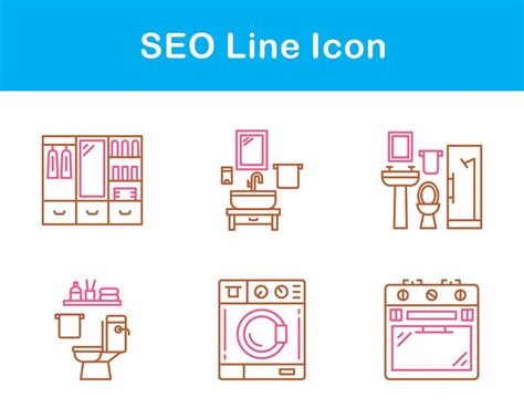 SEO Vector Icon Set Vector Art At Vecteezy