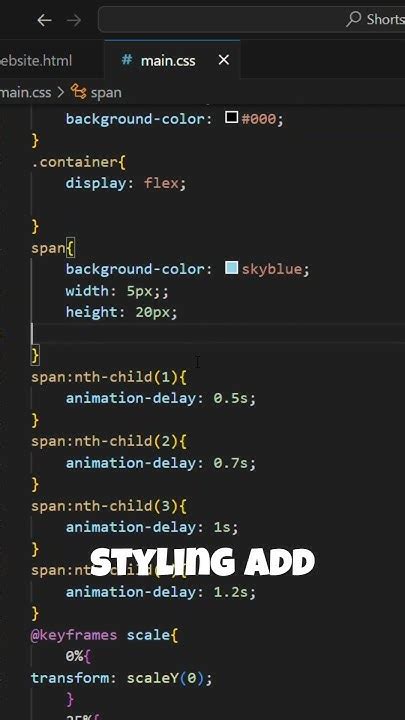 How To Add 🔃 Loader In Website Using Html Css Css Shorts Youtube