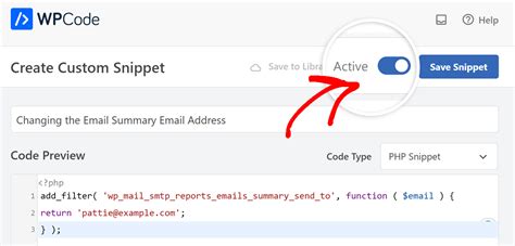 Using Code Snippets WP Mail SMTP
