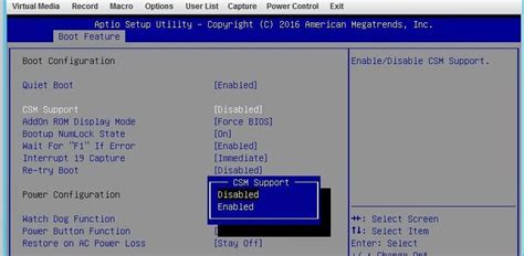 Что такое Csm Support и как настроить Csm в Bios