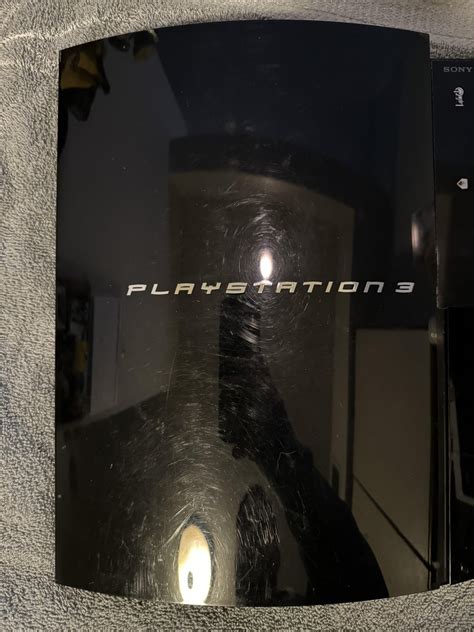 Cleaning Up Scuffed Fat Ps3 Cover R Ps3