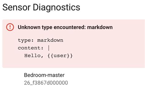 problems using the markdown plugin frontend home assistant community