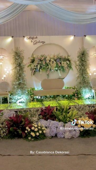 Bagai Kondangan Di Gedung Intip 7 Potret Dekorasi Pernikahan Yang Bikin Warganet Ngebet Nikah