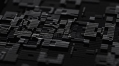 Digital Technology Background Directed Stream Of Luminous Particles Big Data Visualization 3d