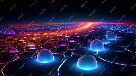 Premium Ai Image Quantum Interference Patterns Influencing Quantum