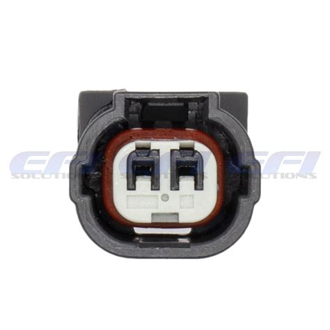 2 Pin Black Connector Mid Guides Fits Some Denso Sensors