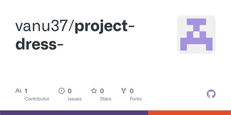 Github Vanu Project Dress