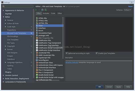 Idea无法创建java Class文件，提示unable To Parse Template Classunable To Parse