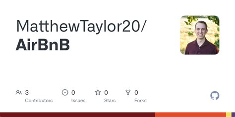 Github Matthewtaylor20airbnb