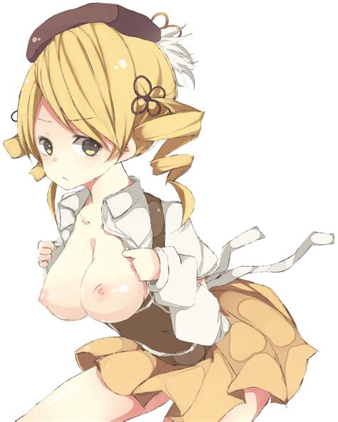 Rule 34 Breasts Large Breasts Mahou Shoujo Madoka Magica Nipples