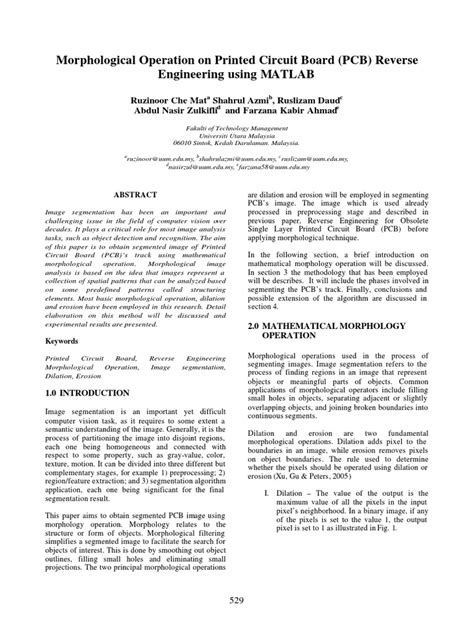 morphological pcb pdf image segmentation computer graphics