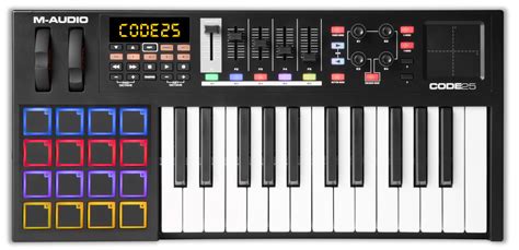 Køb M Audio Code 25 Black Usb Midi Keyboard