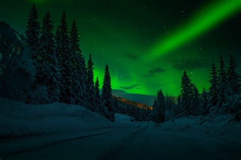 ノルウェーのオーロラ風景 北欧ガイド