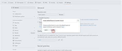 Githubでデフォルトブランチを変更する方法 1分のビデオガイド