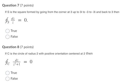 Solved Question 7 7 Points If S Is The Square Formed By Chegg Com