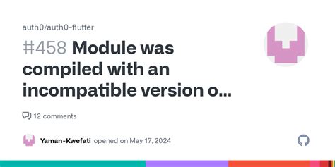 Module Was Compiled With An Incompatible Version Of Kotlin The Binary Version Of Its Metadata