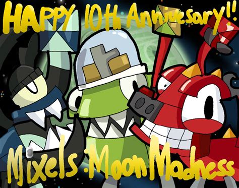 Happy Late Anniversary To Mixels Moon Madness By Artermixel On