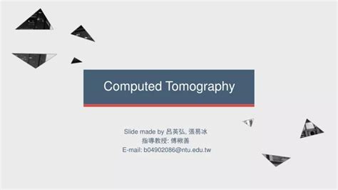 PPT Comprehensive Comparison Of Tomographic Reconstruction Techniques PowerPoint Presentation