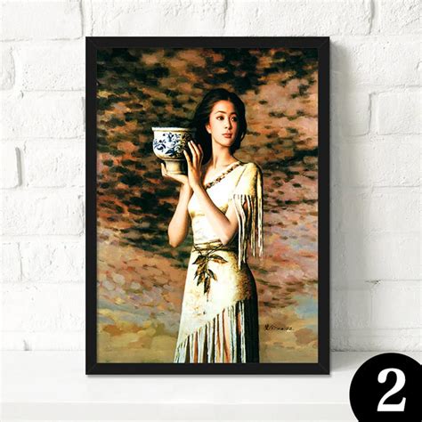 Nordic Canvas Painting Character Nude Body Art Decorative Sexy Beauty