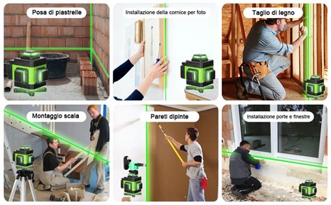 Geevorks Livella Laser 16 Linee 4 X360° Livella Laser Autolivellante