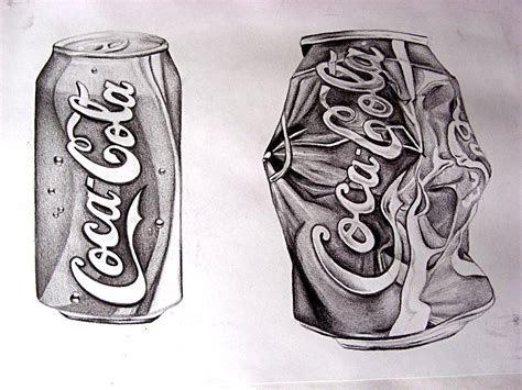 Coke Can Drawing At PaintingValley Com Explore Collection Of Coke Can Drawing
