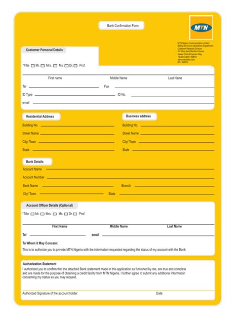 Bank Confirmation Form Pdf Banks
